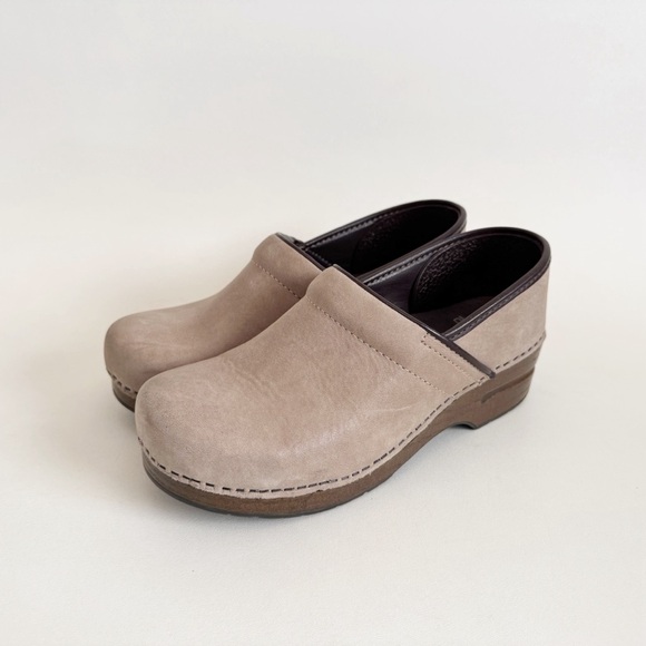 Dansko | Shoes | Dansko Professional Clog Shoe Sand Dollar Taupe ...